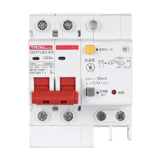 DZ47LE RCBO with SPD Lightning protection Residual current circuit breaker with surge protector ...