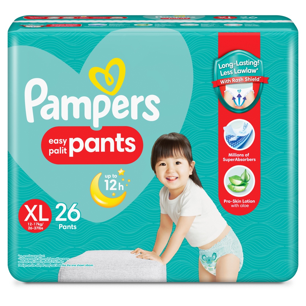 Pampers Baby Dry Diaper Pants XL | Shopee Philippines