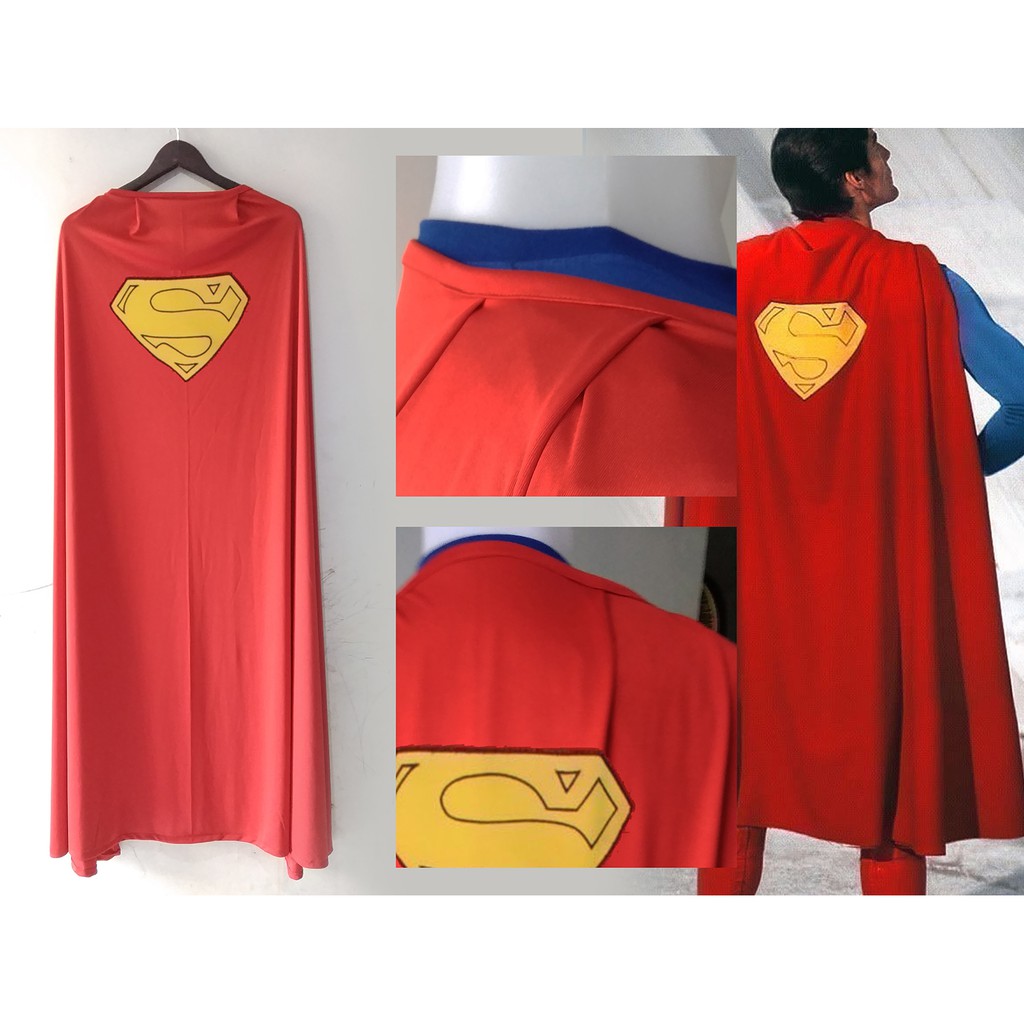 Superman Red Cape Superman All Series Cosplay Cloak | Shopee Philippines