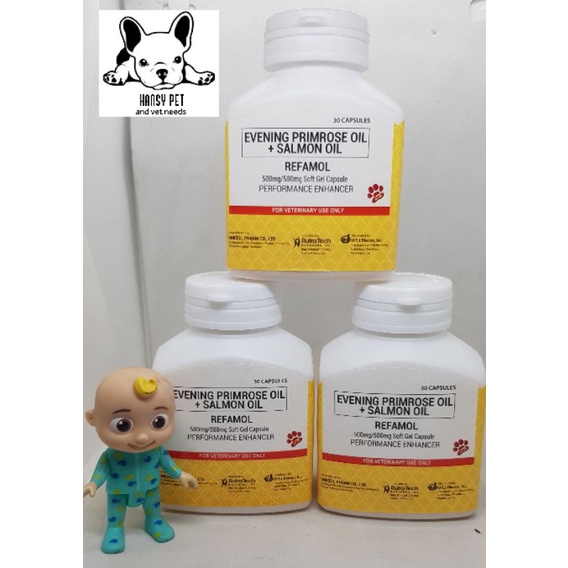 Refamol 30 capsules (Evening Primerose Oil+Salmon Oil) | Shopee Philippines