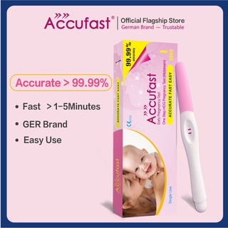 5 Pcs ACCUFAST One Step Pregnancy Test Kit 99.99% Accuracy Midstream ...