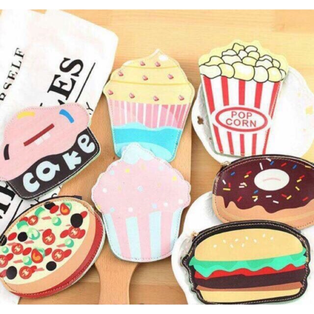 Food wallet coin purse | Shopee Philippines
