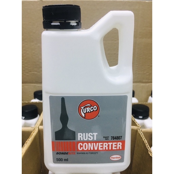 TURCO rust converter 500ml / 1 liter / 1 gallon | Shopee Philippines