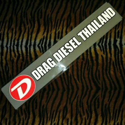 3m Reflective Sticker DRAG DIESEL THAILAND - UniTop