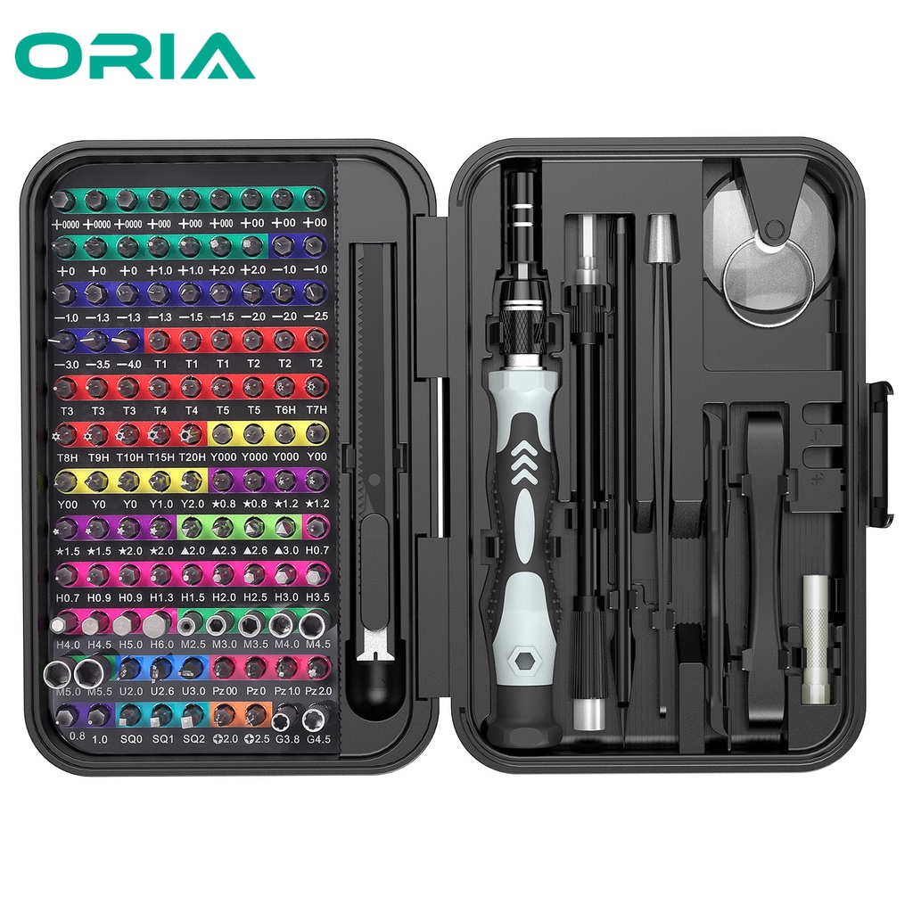 ORIA 132-IN-1 Precision Screwdriver Set Computer Repair Tool Kit with ...