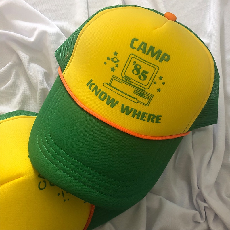 Stranger Things Dustin Hat Retro Mesh Trucker Cap for men and women ...