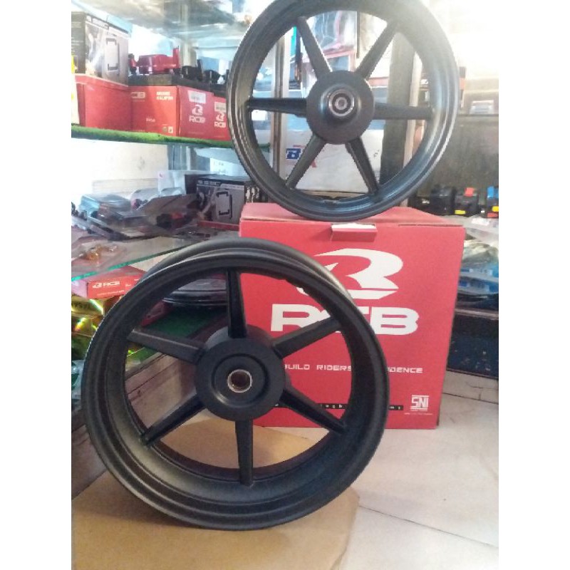 RCB RB6 Mags for NMAX 2020 with bearing, Matt Grey 13" | Shopee Philippines