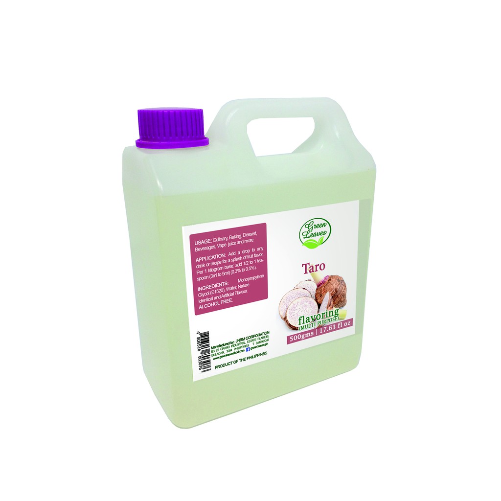Green Leaves Taro Flavor Essence 500g | Shopee Philippines