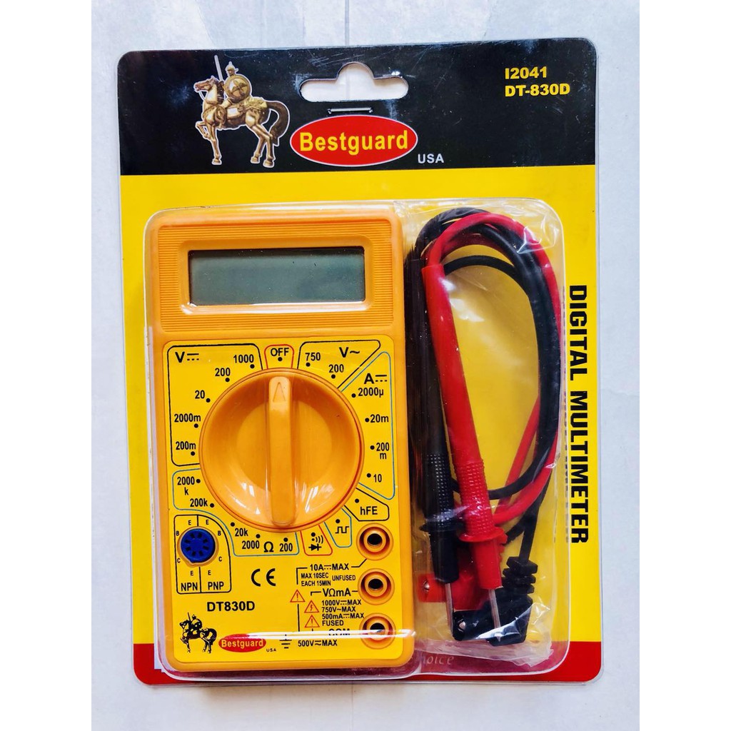 Handheld Digital Multimeter-DT-830D-(I2041) | Shopee Philippines