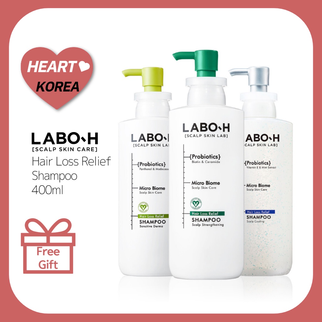 LABO-H Hair Loss Relief Shampoo 400ml (Scalp Strengthening / Scalp ...