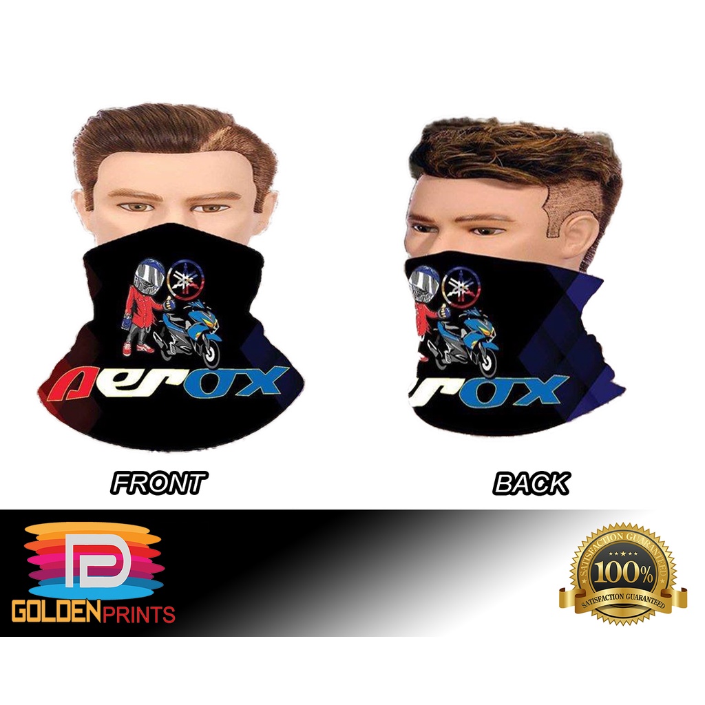 AEROX Full Sublimation Half Mask (FREESIZE) | Shopee Philippines
