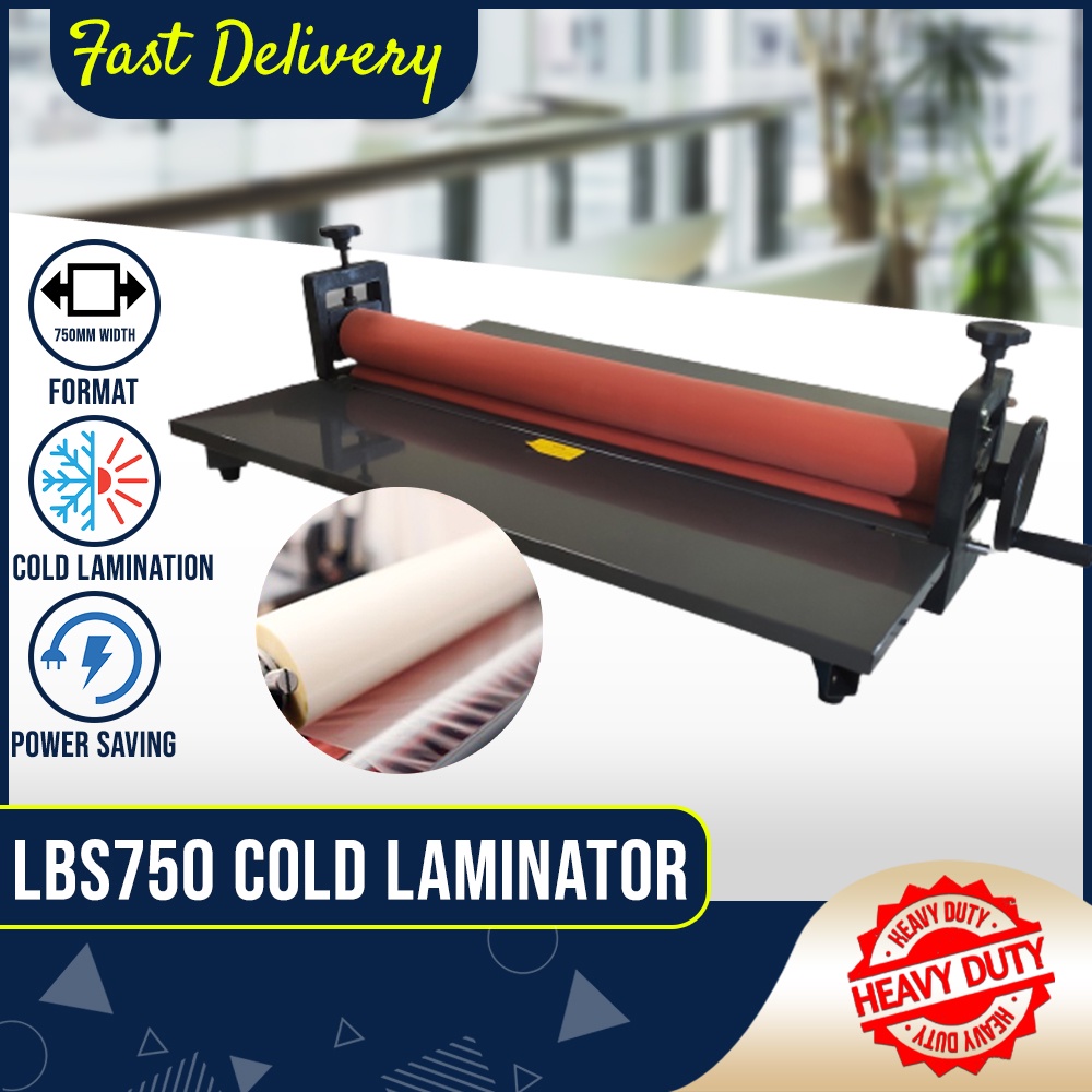 Cold Laminator Laminating Machine Lbs750 Heavy Duty Laminator Manual