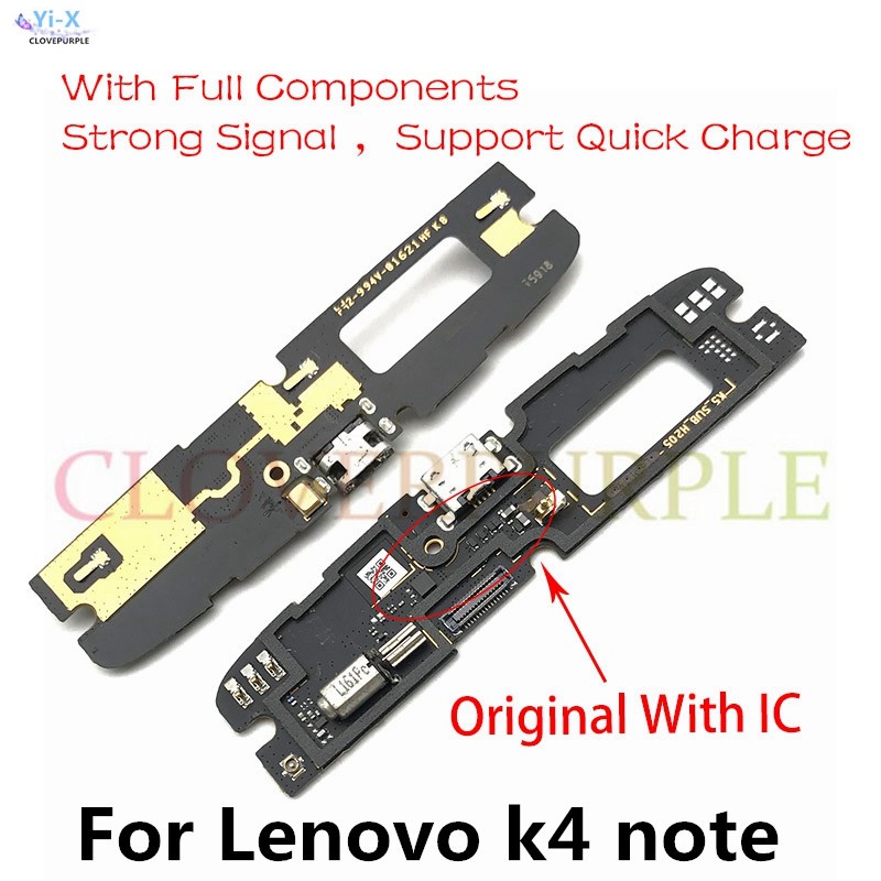 USB Charger Board PCB Flex For Lenovo Vibe / Lemon X3 Lite K51c78 K4 ...