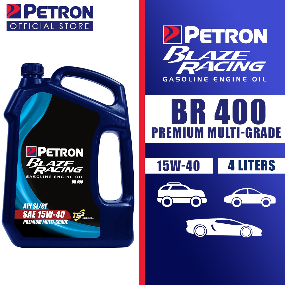 Petron Blaze Racing BR400 Premium Multigrade Gasoline Engine Oil SAE ...