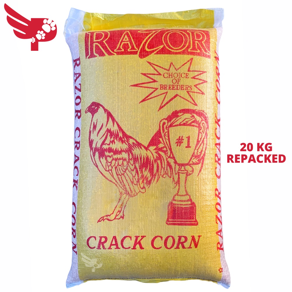 Razor Crack Corn 20KG Feeds For Gamefowls, Fighting Cocks - 20 KG in ...
