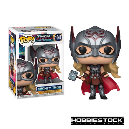 Funko Pop! Marvel: Marvel Studios' Thor Love and Thunder - Mighty Thor ...