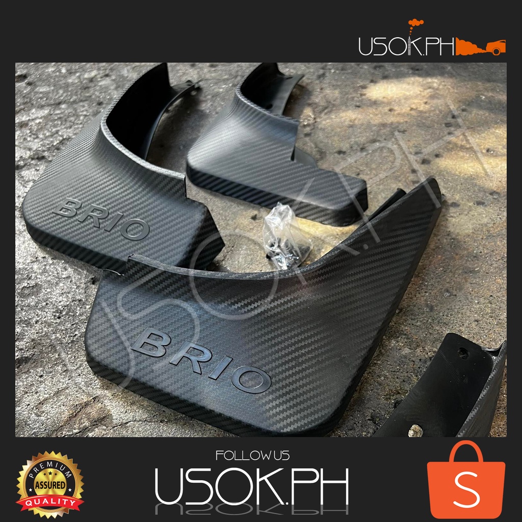 Honda Brio Standard/RS ( 2019 - 2022 ) Mud Guards Mud Flaps Mudguard ...