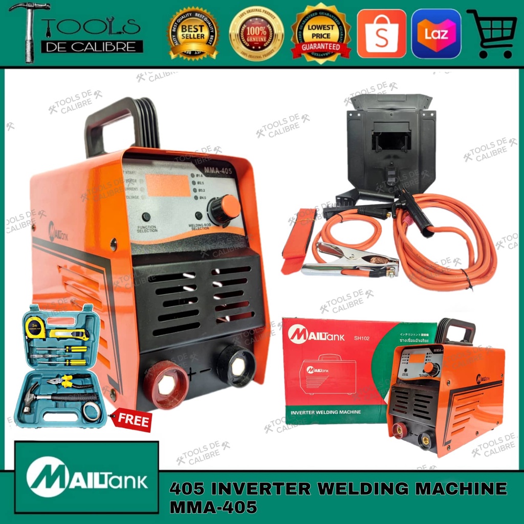 MAILTANK 405A Inverter Welding Machine SH102 MMA-405 w/ FREE TOOLSET ...