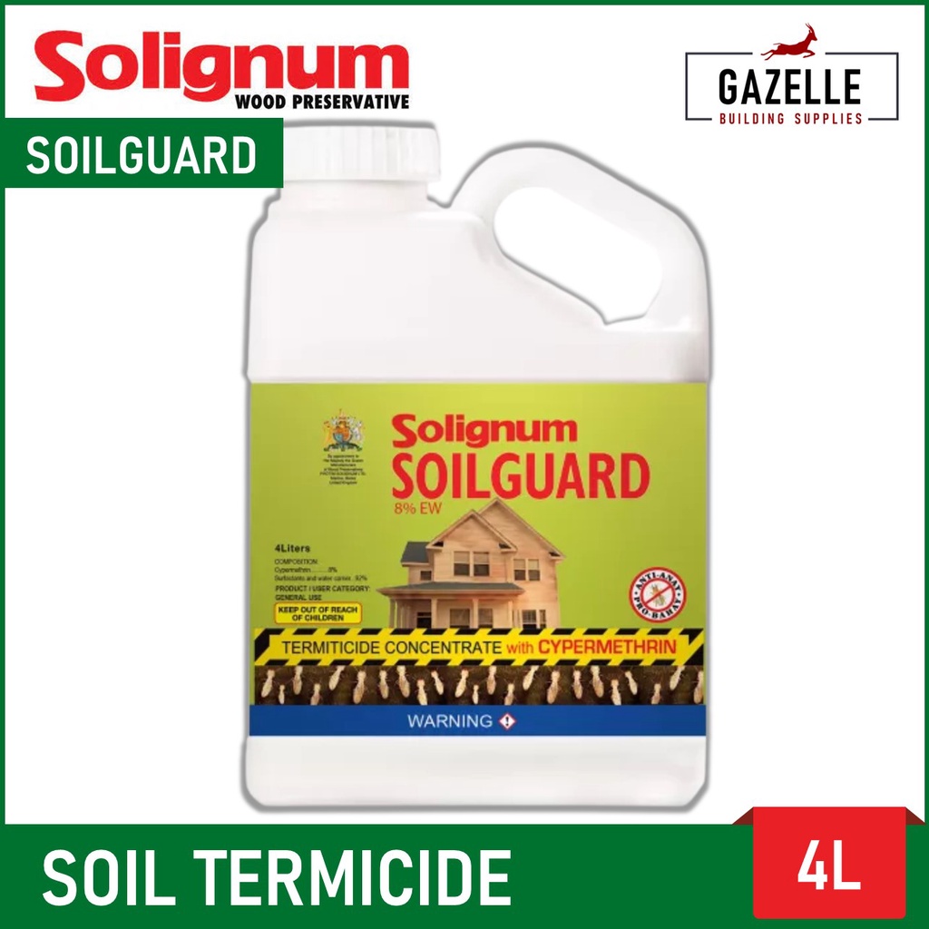 Solignum Soilguard Soil Termicide Concentrate with Cypermethrin Anti ...