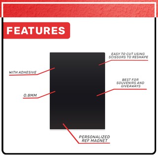 Magnetic Sheet ATM Size Pre-Cut Ref Magnet (10pcs/Pack) | Shopee ...