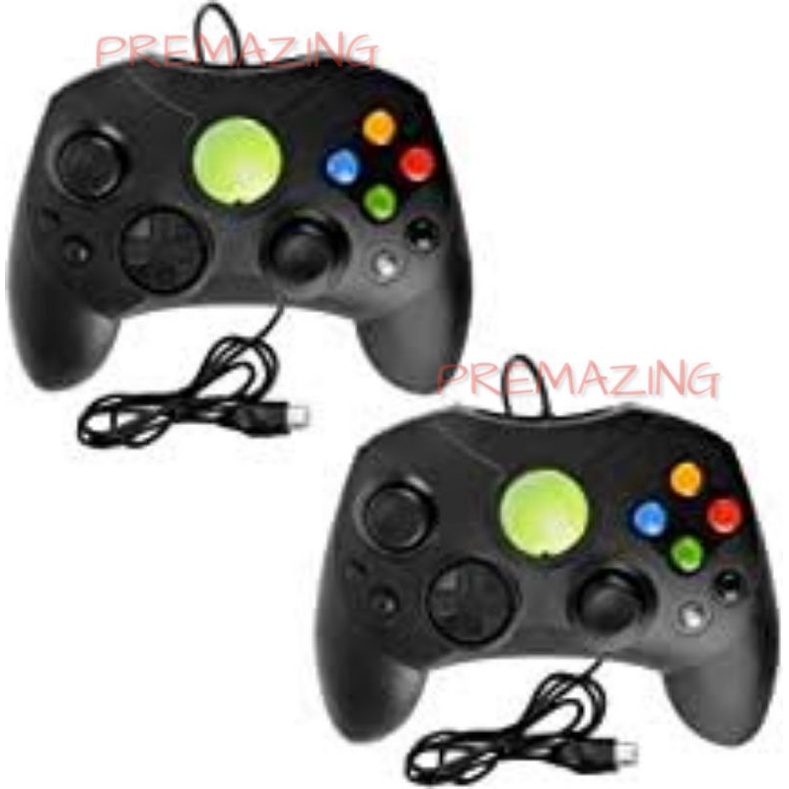 Xbox Classic controller / accessories (Crystal/ Blue Transparent ...