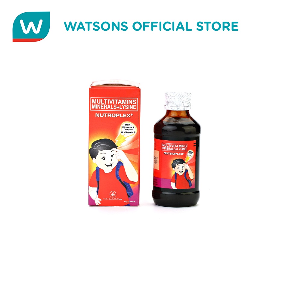 NUTROPLEX with Iron & Lysine Syrup 60ml | Shopee Philippines