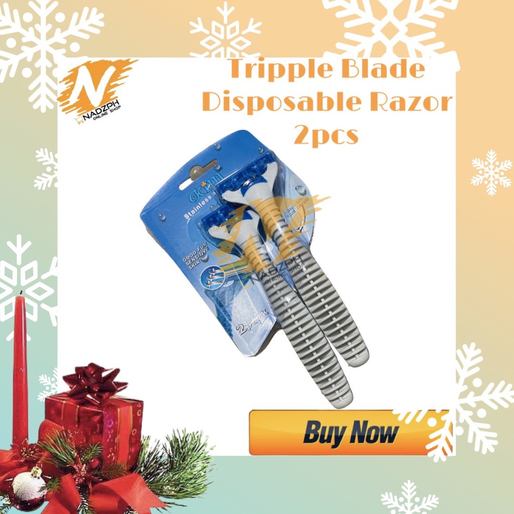 Men Shaving Razor Disposable Portable Razor | Shopee Philippines