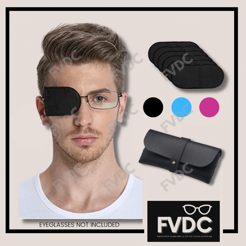 FVDC OVER GLASSES EYE PATCHES, OPTICAL EYE PATCH, SINGLE EYE MASK ...