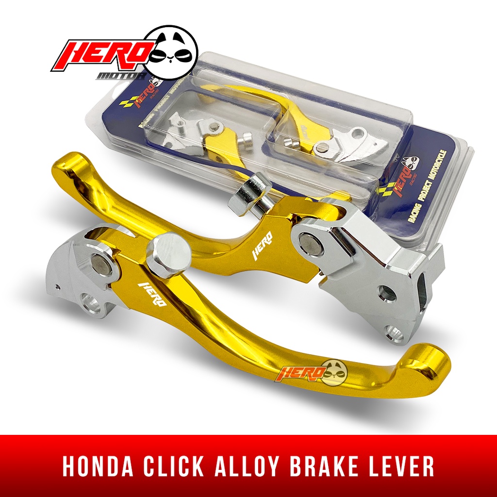 Honda Click / Honda Beat fi Combi Brake Lever S2 Full CNC Made In ...