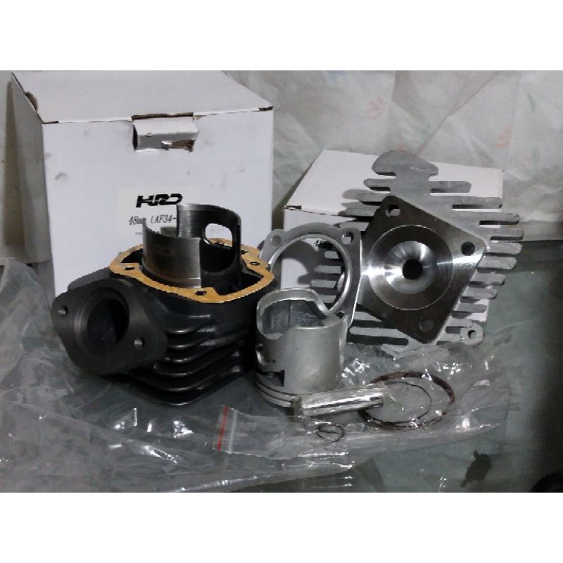 HRD cylinder bore set honda dio 3 with head 48mm (70cc) | Shopee ...