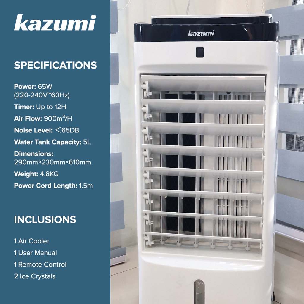 KIMSTORE Kazumi KZ-215 Air Cooler presyo ₱2,499