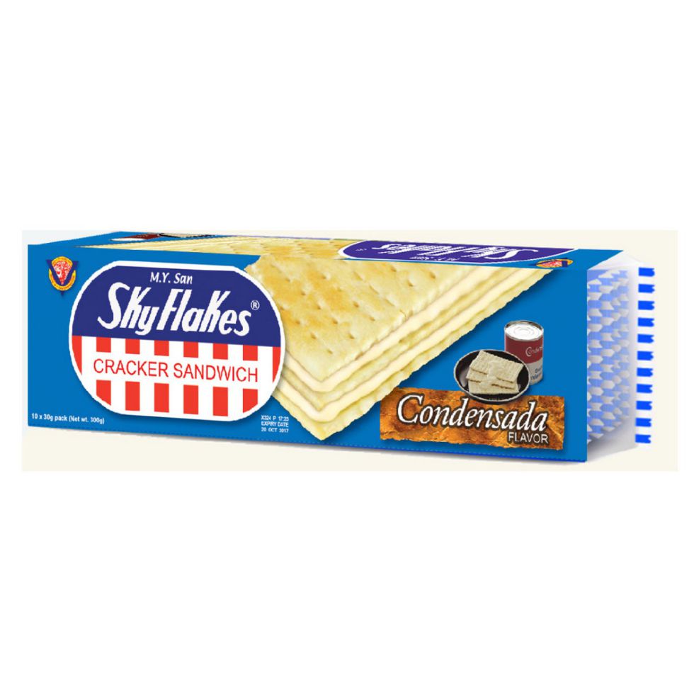 My San Skyflakes Cracker Sandwich Condensada 30g x 10s | Shopee Philippines