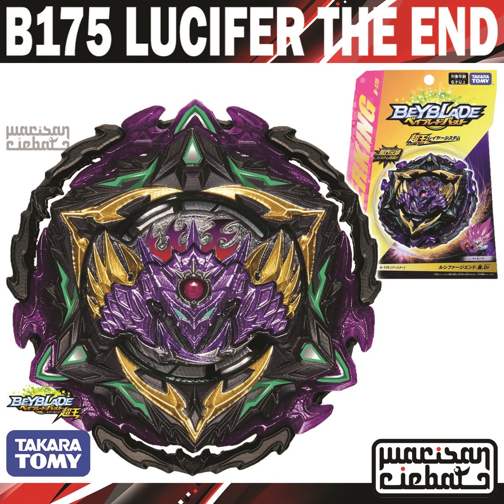 Takara Tomy Beyblade Burst Superking B-175 Lucifer The End Kou Drift ...