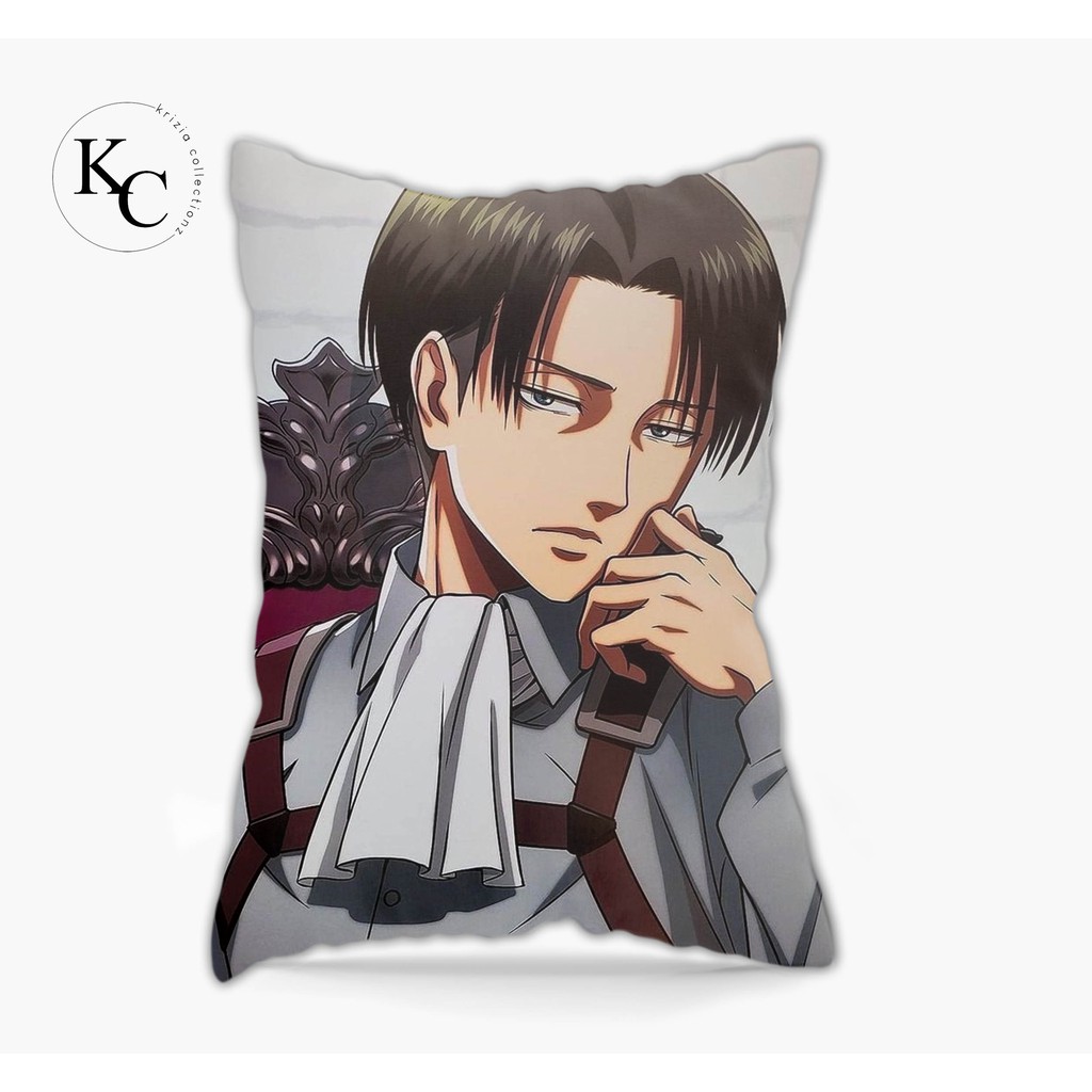 KC PILLOW---LEVI ACKERMAN ATTACK ON TITAN ANIME 8x11 and 11x15 inches ...