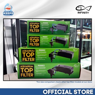 Infinity Aquarium Top Filter R8880 Overhead Aquarium filter for ...