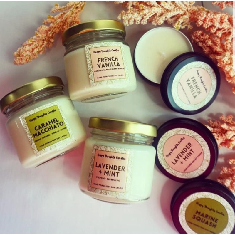 Happy Thoughts Candles, Online Shop | Shopee Philippines