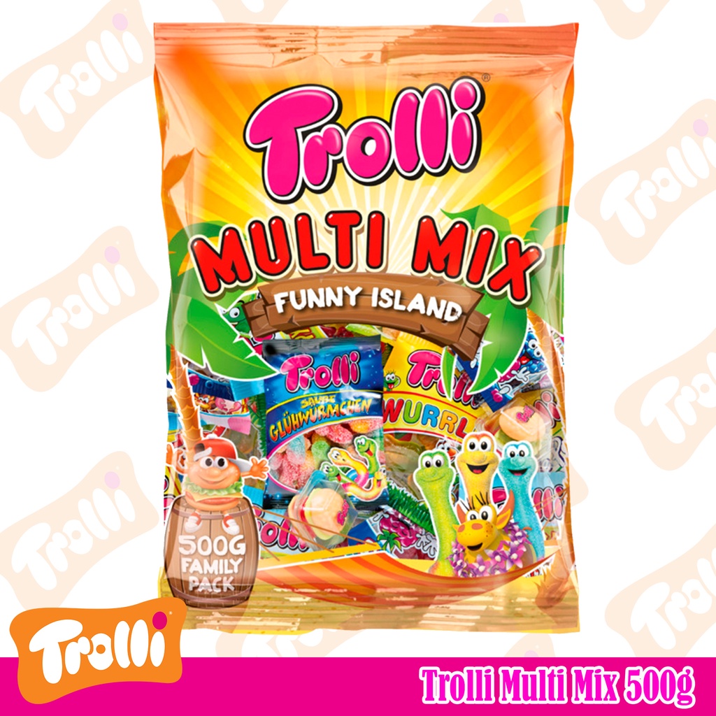 Trolli Multimix 500g - Assorted Gummi candies (party pack) | Shopee ...