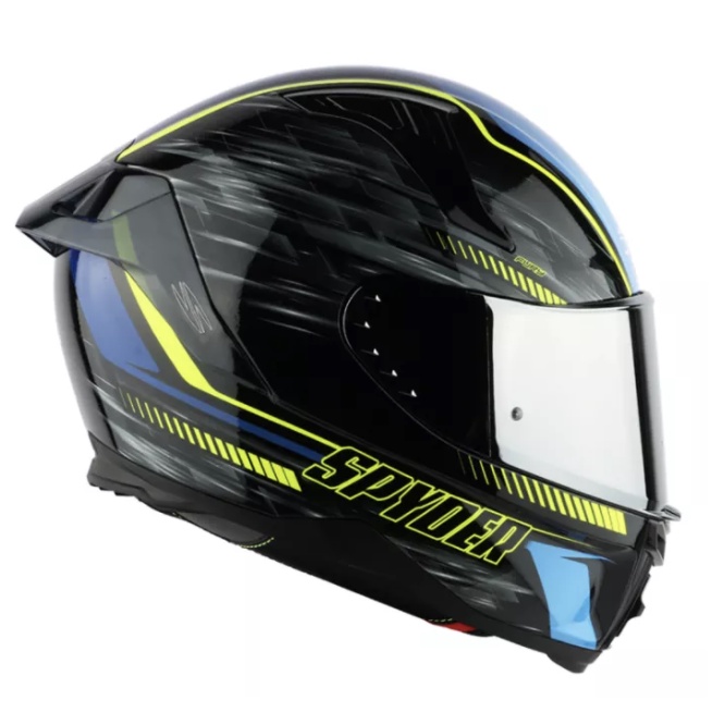 SPYDER Full-Face Dual Visor Helmet FURY GD Series 1 (FREE Clear Visor ...