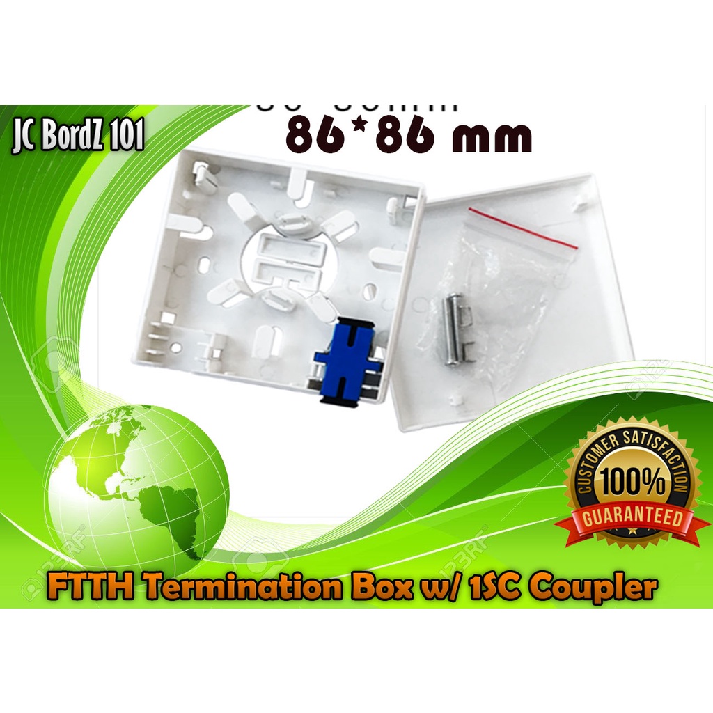 FTTH Fiber Panel Fiber Optic Terminal Dual SC Junction BoxJunction Box ...
