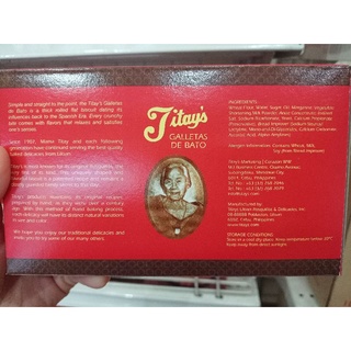 TITAY'S GALLETAS DE BATO 180G | Shopee Philippines