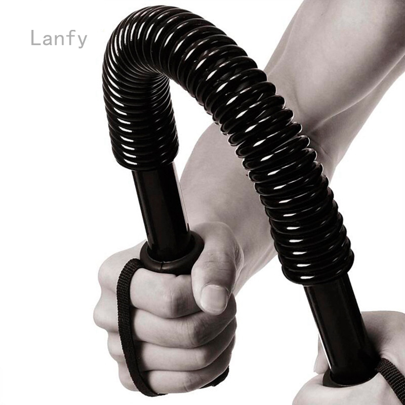Lanfy Power Twister Bar Heavy Duty 30kg Wrist Arm Forearms Chest ...