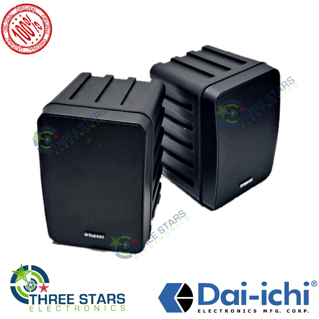 Dai Ichi 2pcs BS-515 Dual Port Driven 2 - way Speaker System 250 watts ...