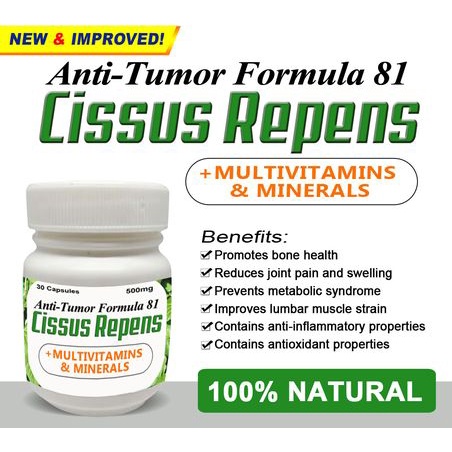 CISSUS REPENS FORMULA 81 ANTI-TUMOR | Shopee Philippines