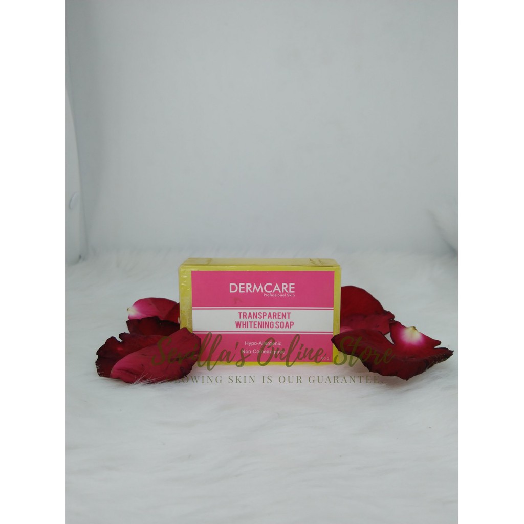 DERMCARE TRANSPARENT WHITENING SOAP | Shopee Philippines