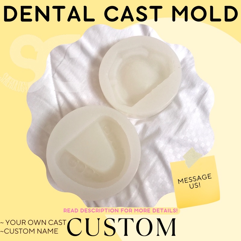 DENTAL CAST SILICONE MOLD / DUPLICATOR (CUSTOM) FOR STUDENTS | Shopee ...