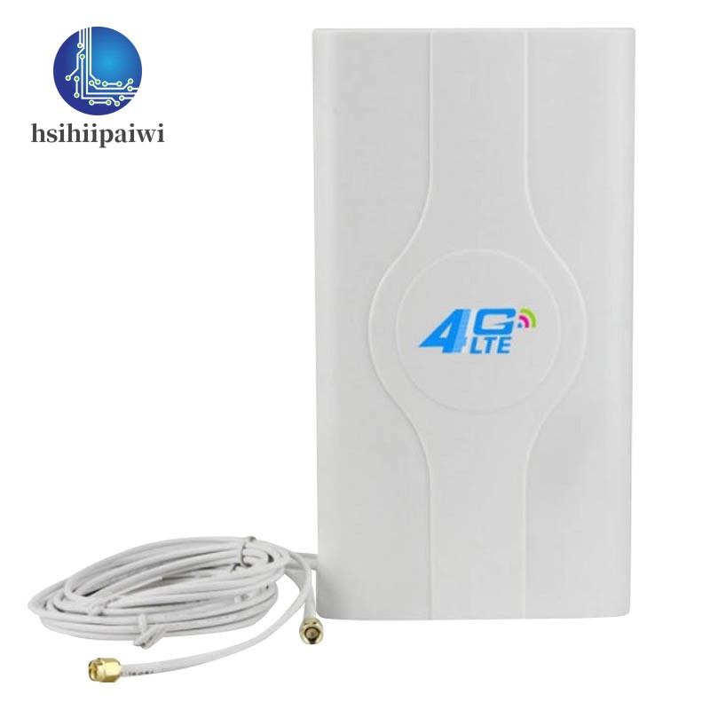 4G LTE SMA Antenna 40DBi Signal Booster with Dual SMA for Router LKJ ...