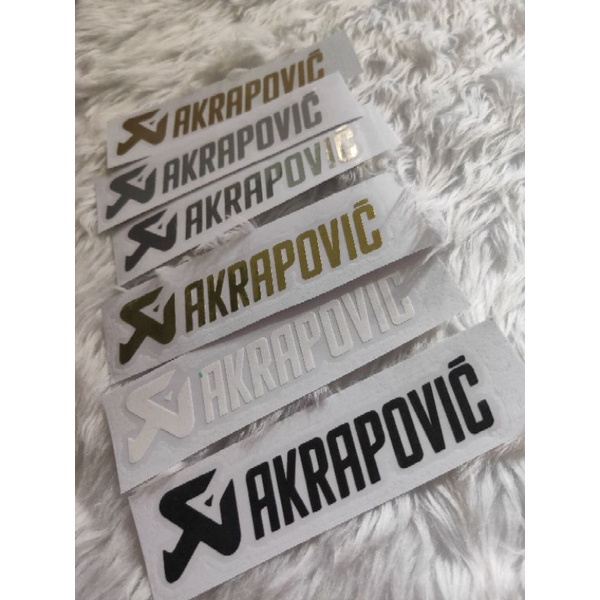 akrapovic decal sticker | Shopee Philippines