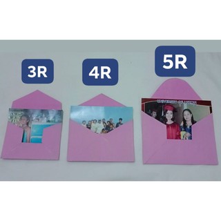 Colorful Envelopes 2pcs per order (3R, 4R, 5R) for Wedding, Christening ...