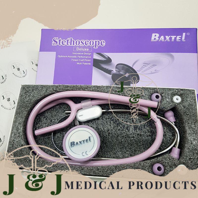 BAXTEL Stethoscope Deluxe Lavender, Black, Blue, Violet, Green, Yellow ...