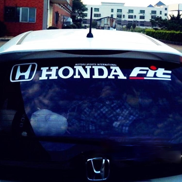 Honda new and old models Fit front and rear car stickers sports ...